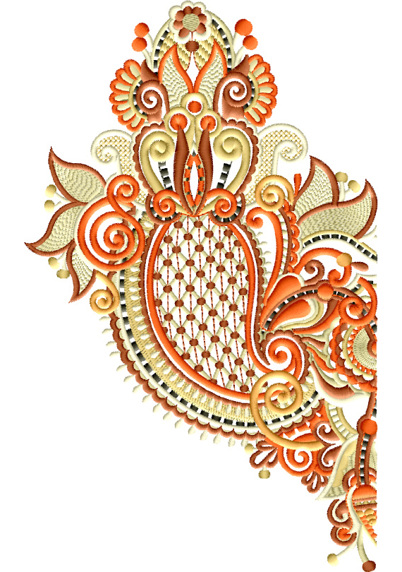 Elegant Neckline Embroidery Designs | Unique & Custom Patterns